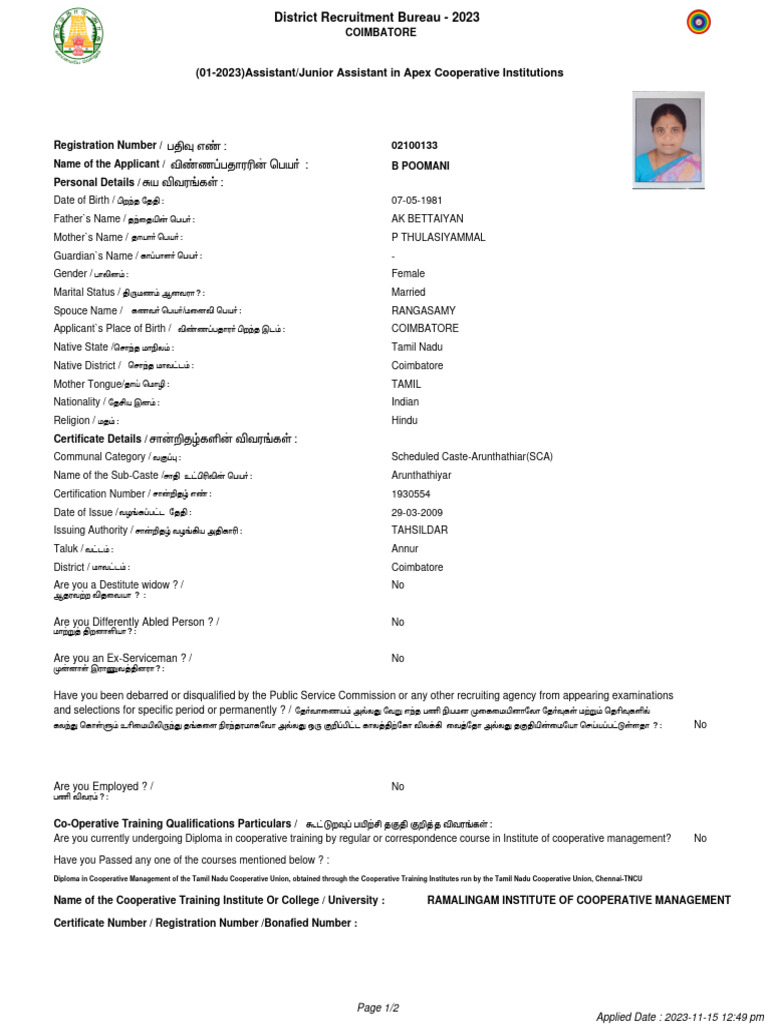 Application Mom | PDF