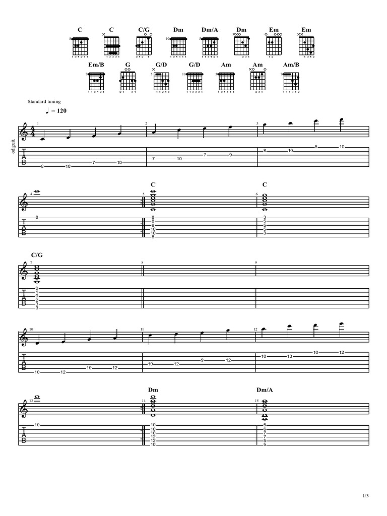 Escalas Pentatonicas de Do | PDF | Character Encoding | Encodings