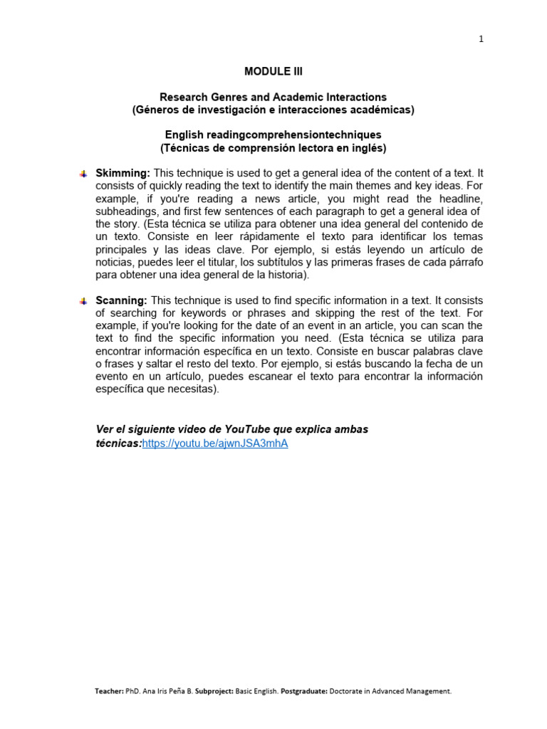 Activity Module 3 | PDF | Comunicación humana