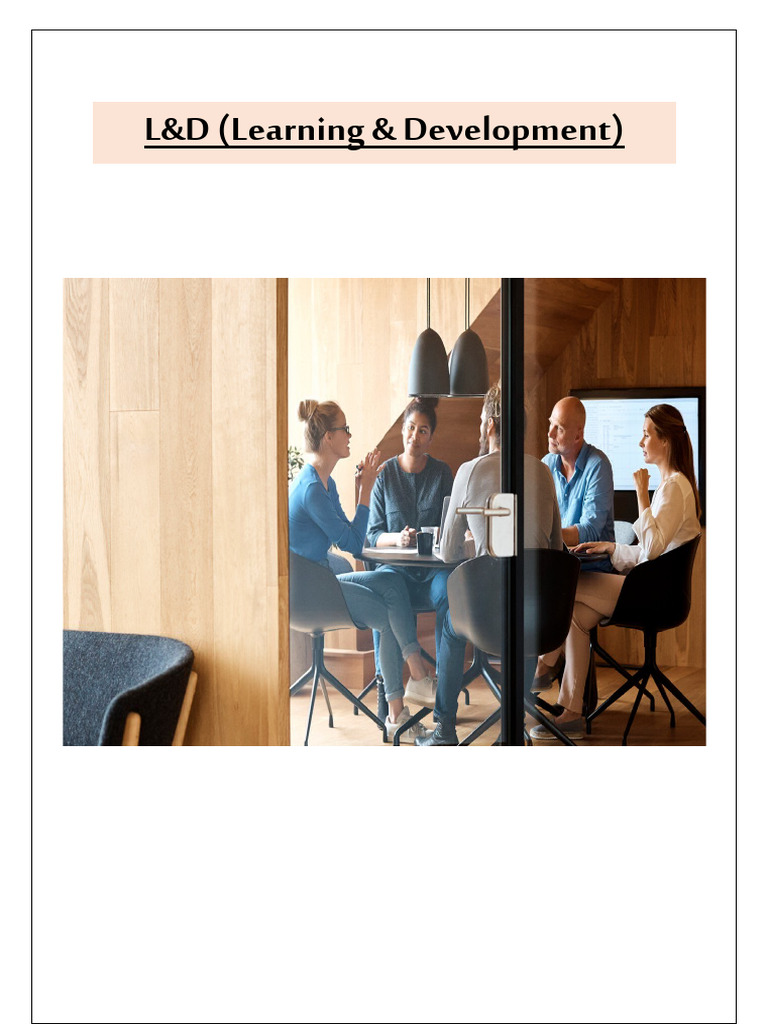 L&D (Learning & Development) | PDF