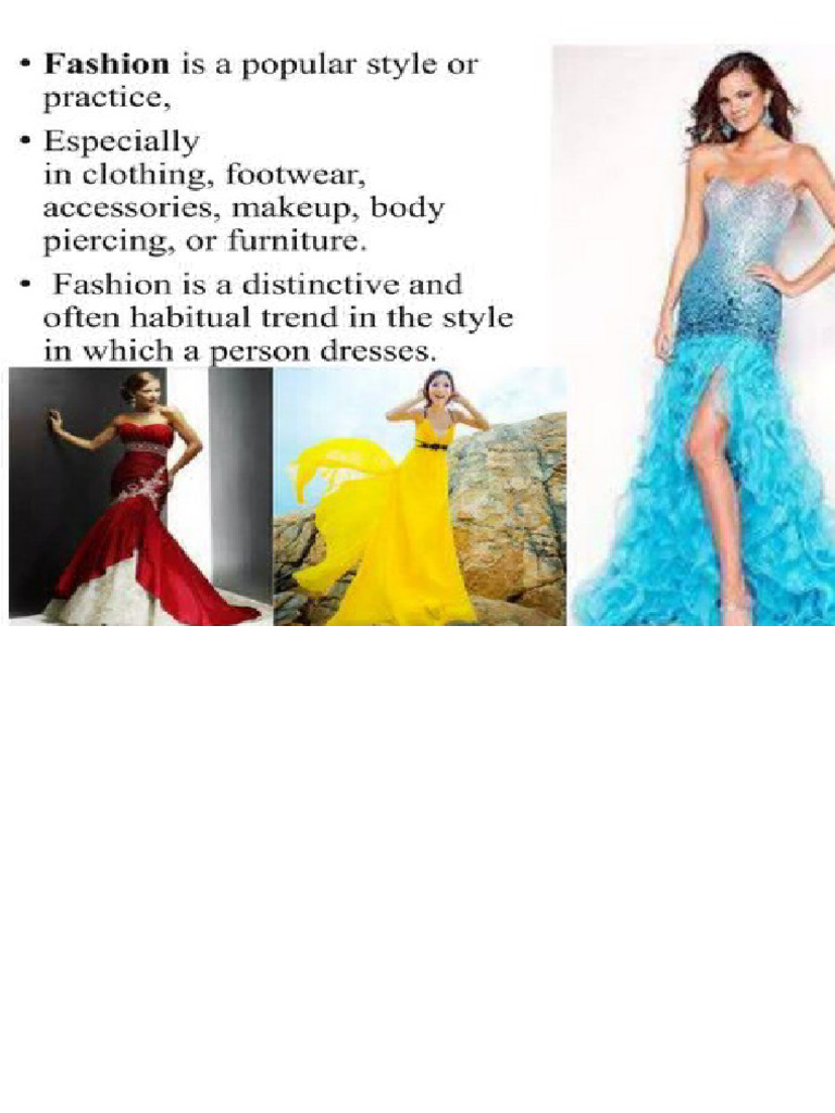 Elements of Fashion and Design | PDF