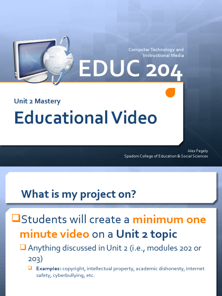 Create Educational Videos on Unit 2 Topics | PDF | Art