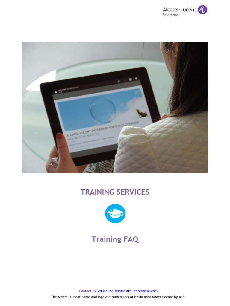 Training - FAQ - EN - ALE | PDF | Distance Education | Educational ...