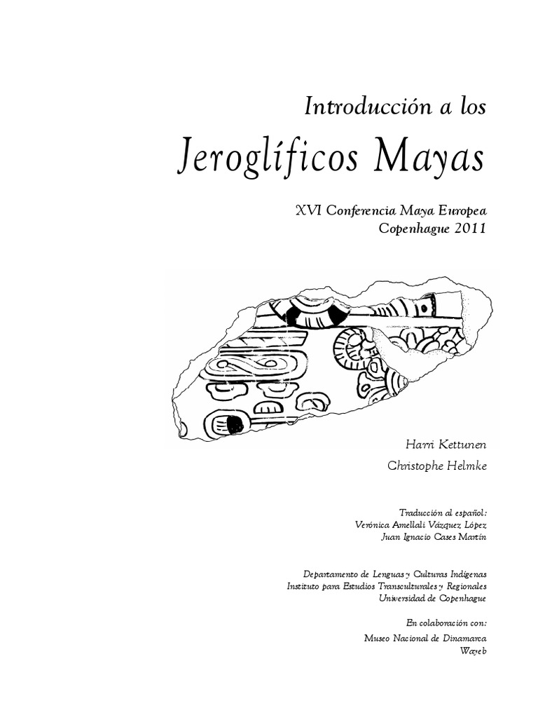 Jeroglíficos Mayas: Introducción A Los | PDF | Civilización maya ...