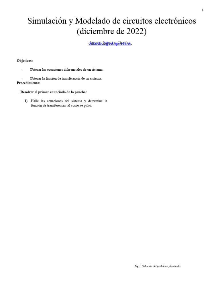 Análisis de Circuitos y Simulación en MATLAB | PDF | Simulación | Ecuaciones