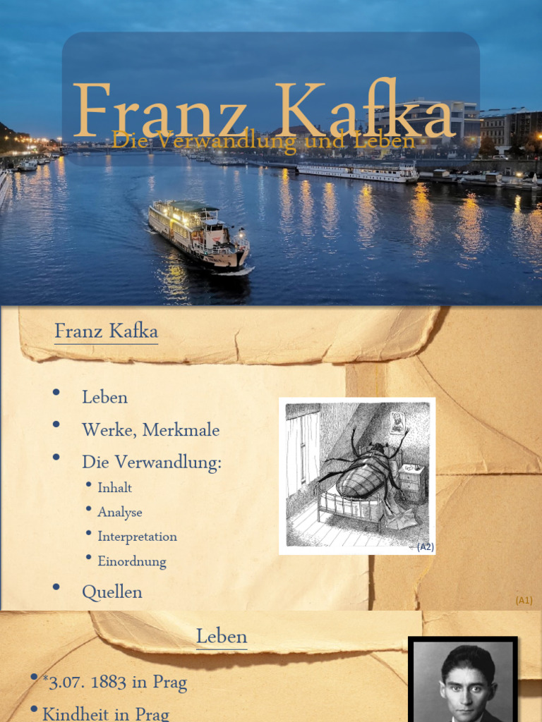 Franz Kafka Und Die Verwandlung Präsentation | PDF