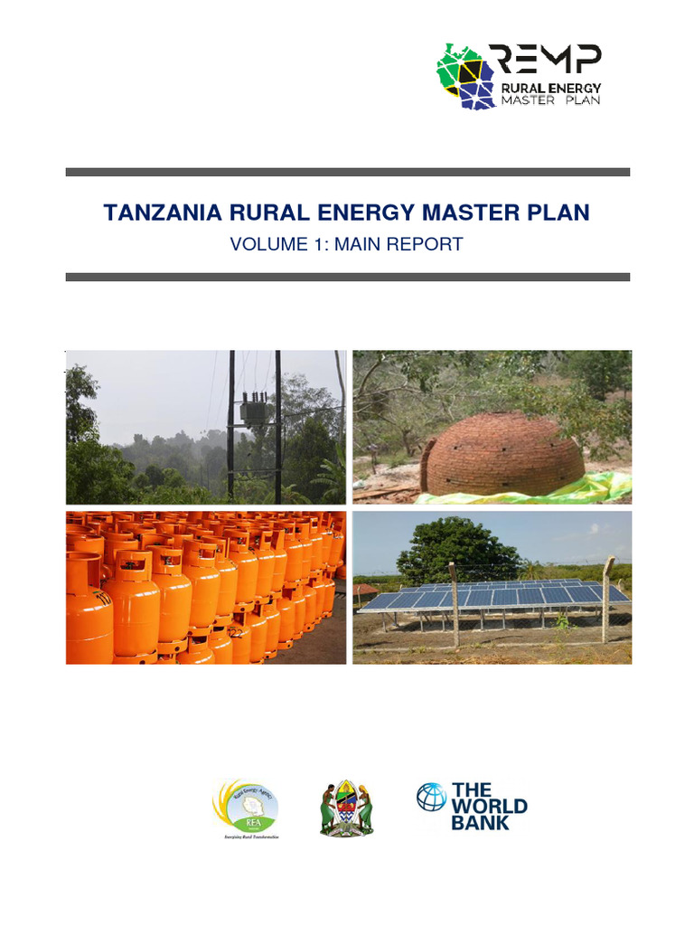 Tanzania Rural Energy Master Plan 2022-2030 | PDF