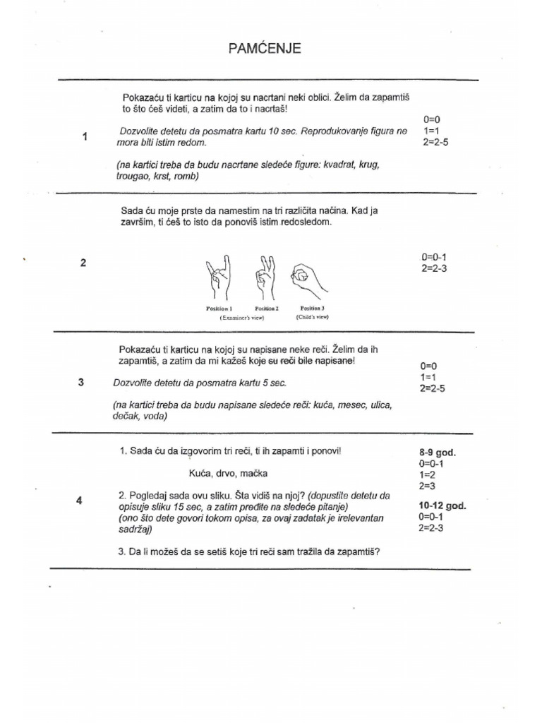 Lurija Nebraska | PDF