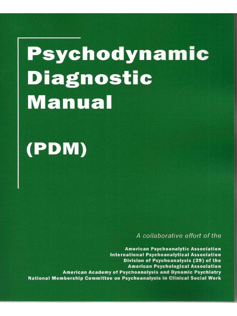 2006 - PDM - Psychoanalytic Therapy Research - Wallerstein | PDF