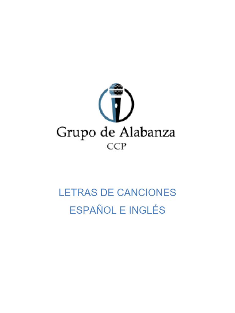 Letras de Canciones | PDF | Concepciones de dios | Creencia religiosa y doctrina