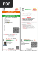 Aadhar Card | PDF | Computer Security | Security
