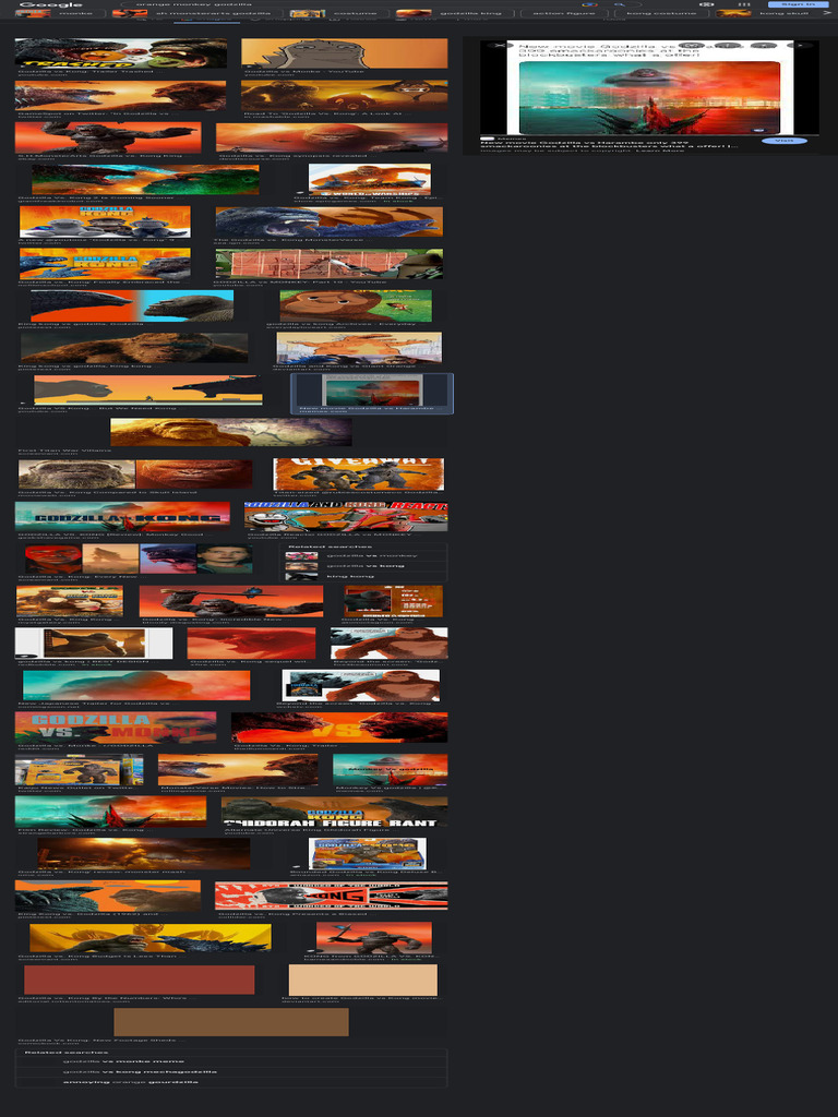 Orange Monkey Godzilla - Google Search 2 | PDF