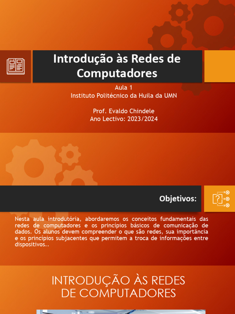 Aula 1 - Introdução As Redes de Computadores - IPH - Exercícios | PDF ...