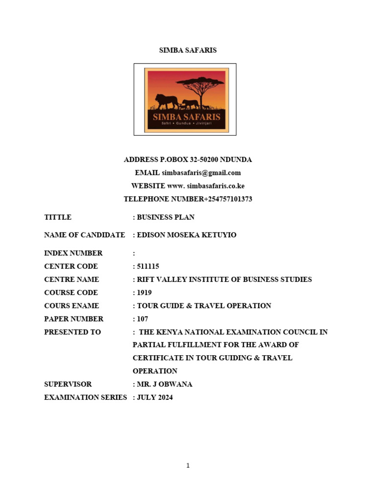 Summary (Edison Moseka) | PDF | Pricing | Marketing