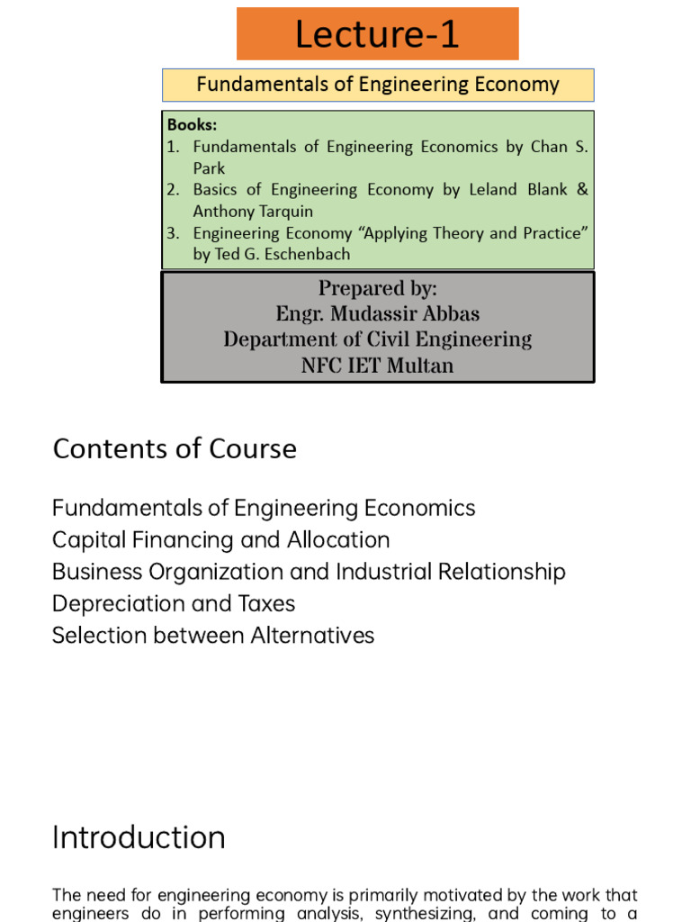 Lecture 1 Introduction | PDF | Investing | Interest