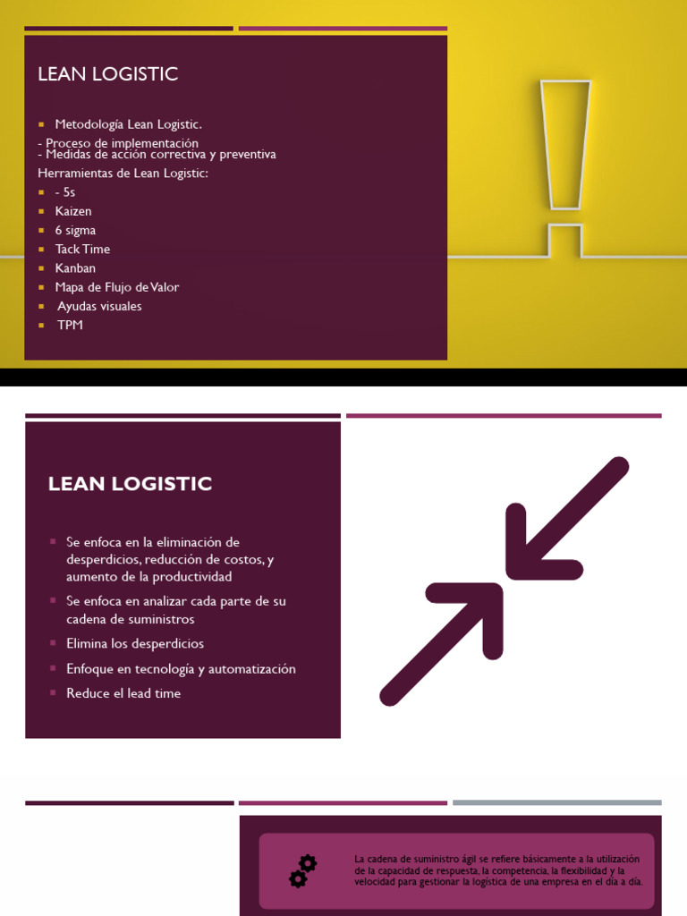 Lean Logistic | PDF | Lean Manufacturing | Negocios económicos