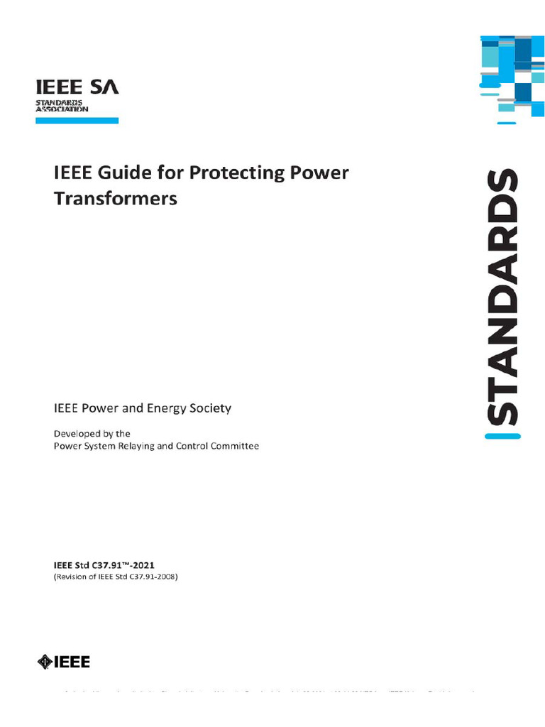 IEEE Guide For Protecting Power Transformers | PDF