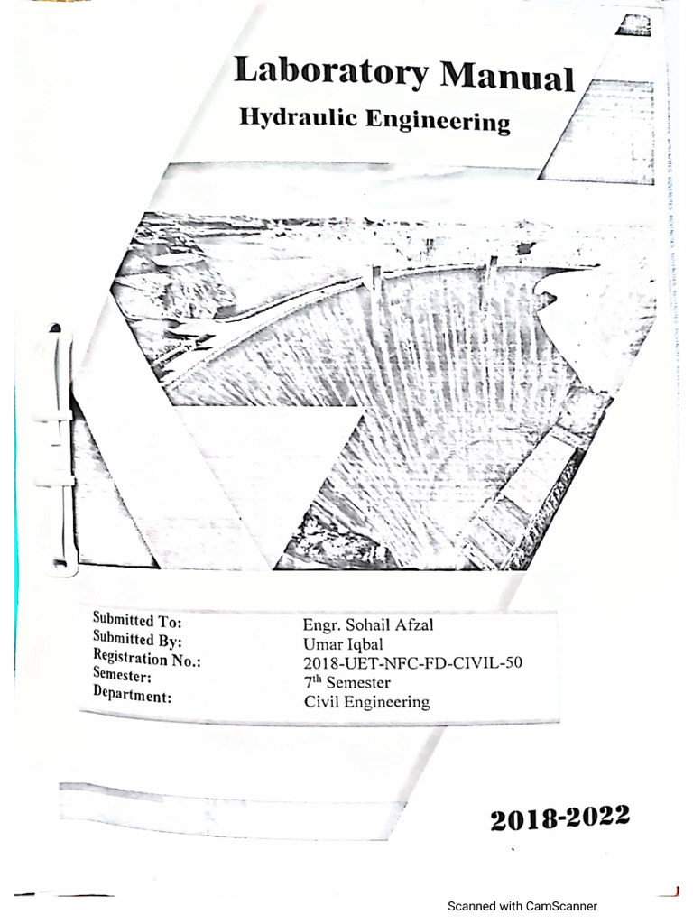 Hydraulic Engineering Manual | PDF