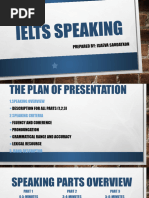 IELTS SPEAKING MARKING RUBRIC | PDF | Fluency | Vocabulary