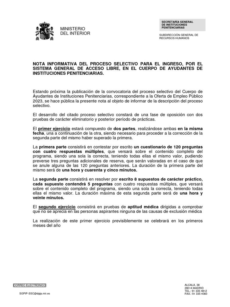 Nota Informativa | PDF