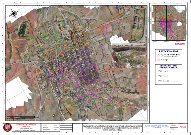 Plano General Del Sistema Existente | PDF | Salud pública | Ingeniería Ambiental