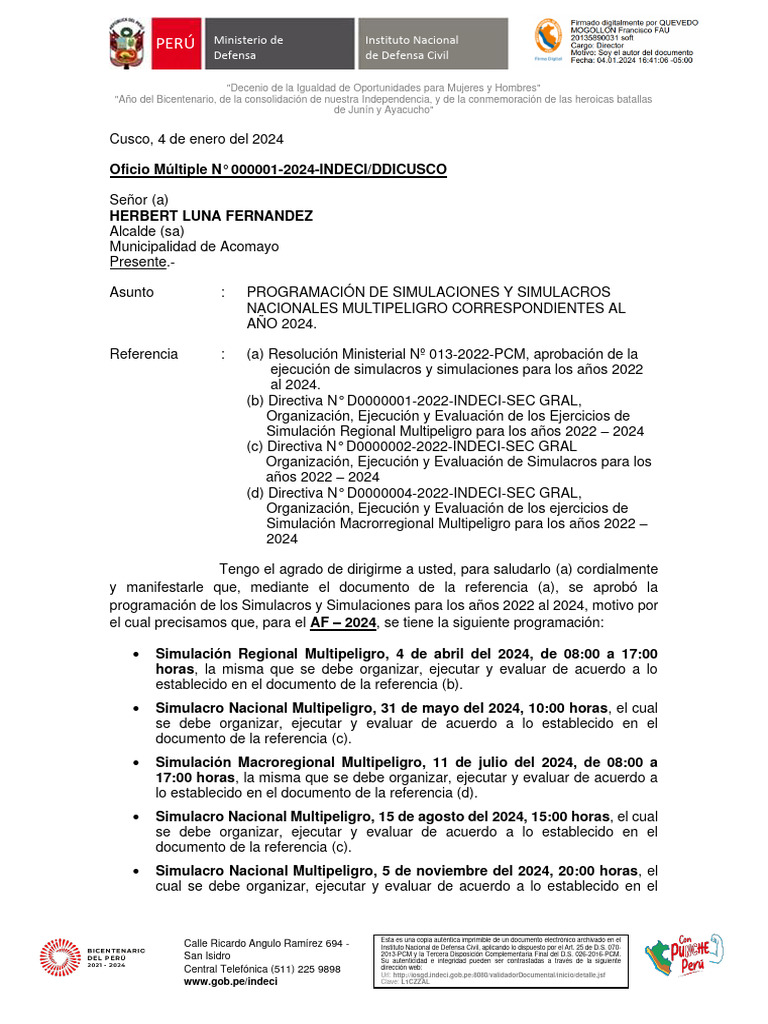 Documento Informativo | PDF