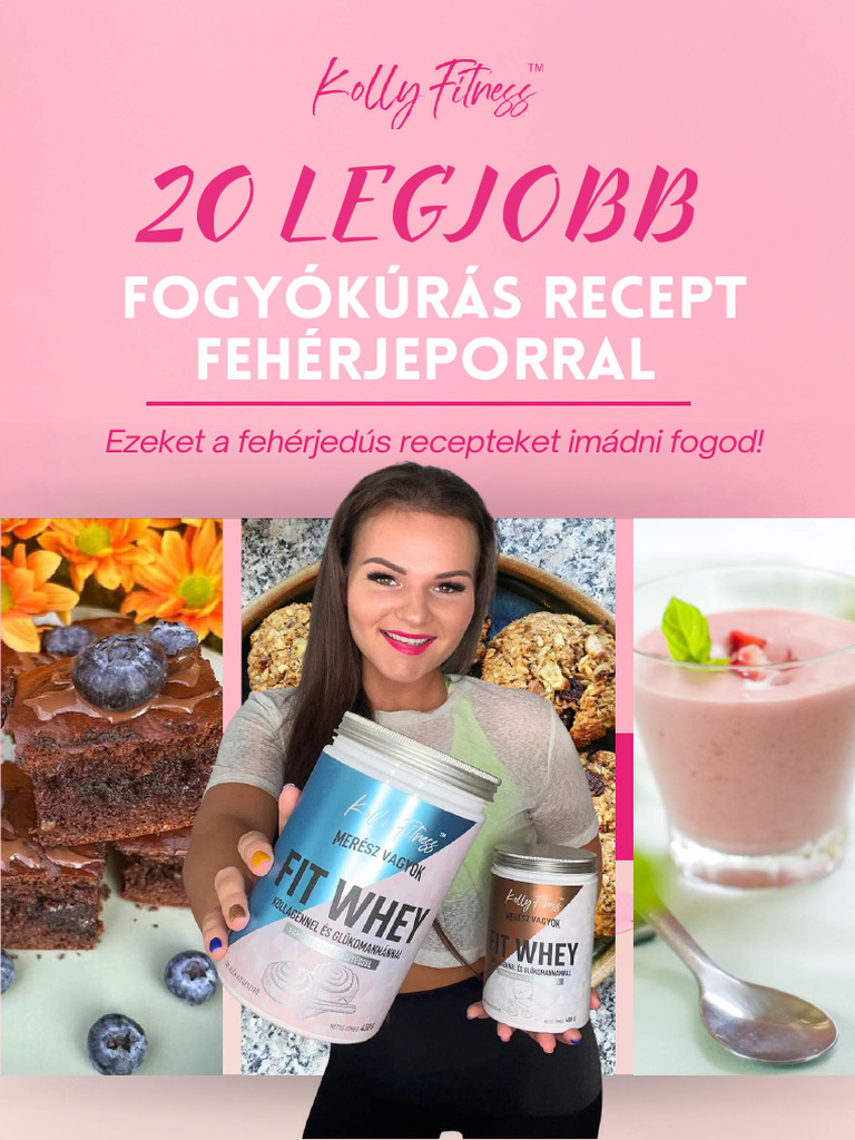 Kolly Fitness Top 20 Feherjeporos Recept | PDF