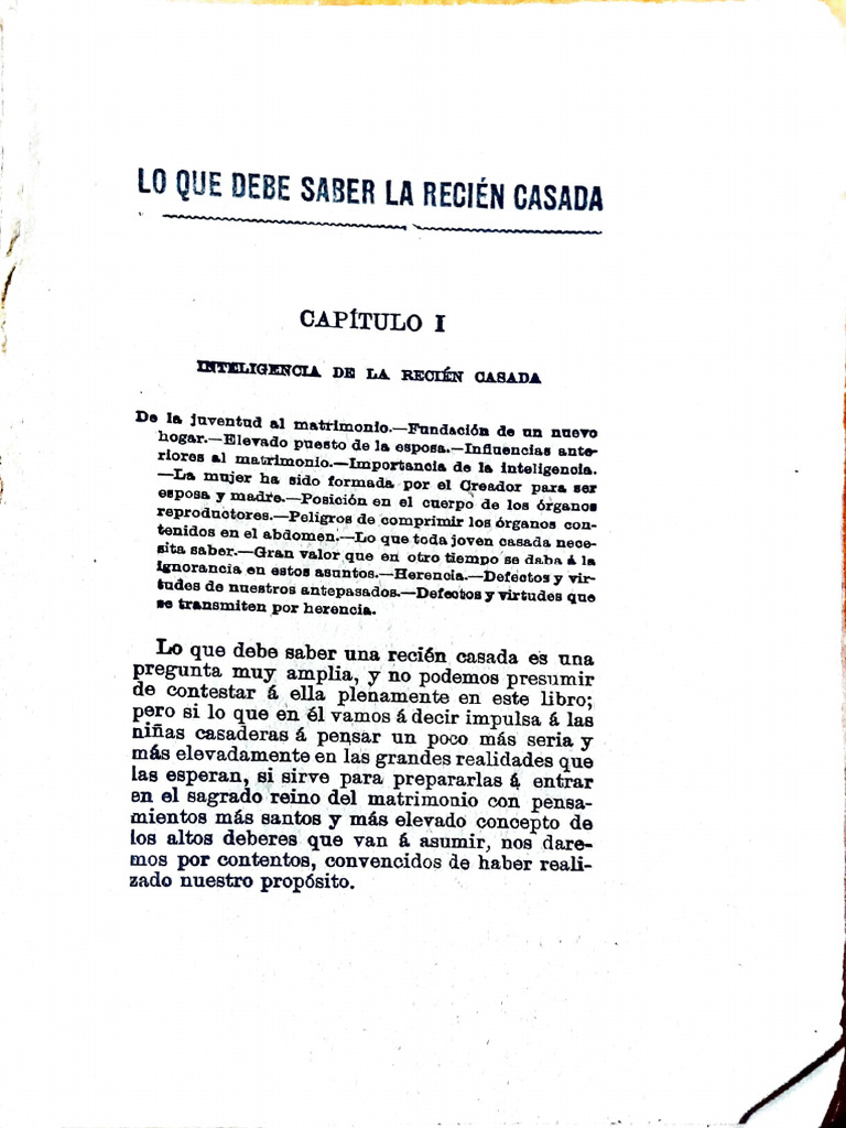 Lo Que Debe Saber Cap 1 3 Hojas | PDF