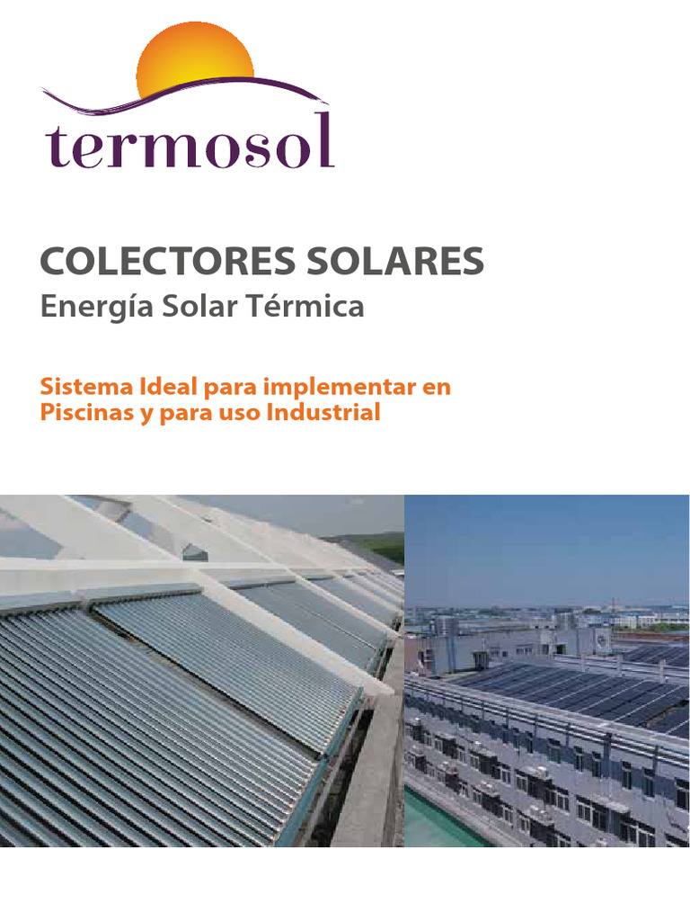 Colectores Solares | PDF | Energía solar | Calor