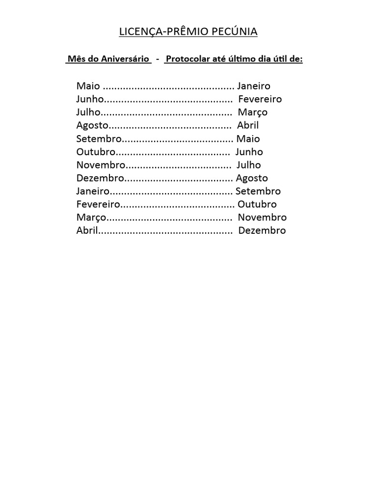 Nap Tabela Pecunia | PDF