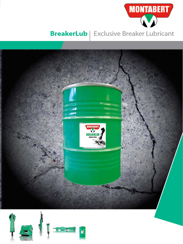 Breaker Lube | PDF | Lubricant | Wear