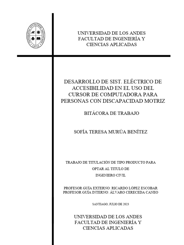 Bítacora Memoria Sofía Murúa | PDF | Placa de circuito impreso | Microcontrolador