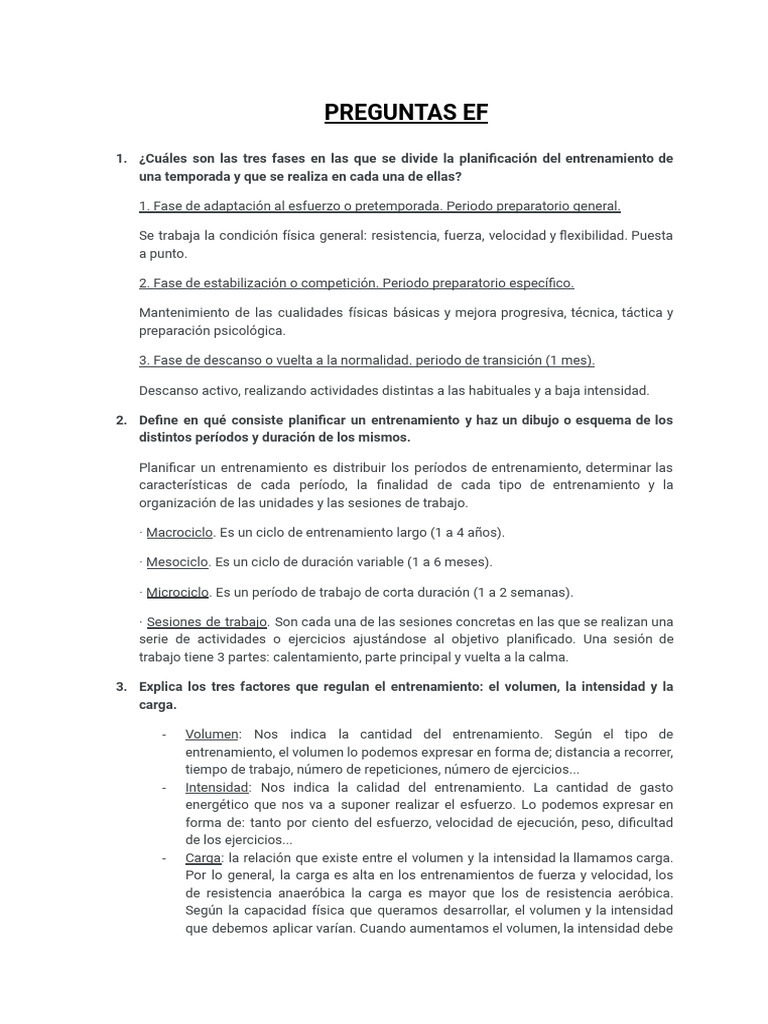 Preguntas EF | PDF | Resistencia