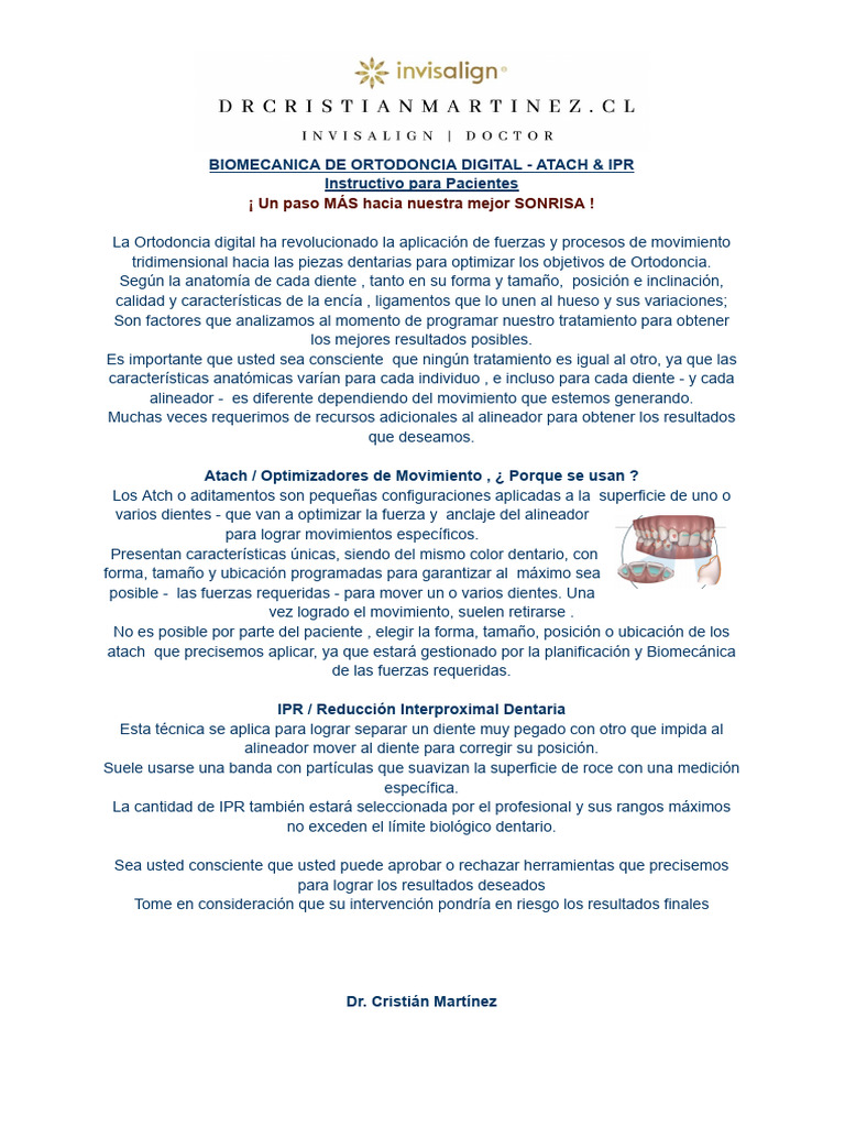 Auxiliares, Atach e IPR | PDF | Ortodoncia | Diente