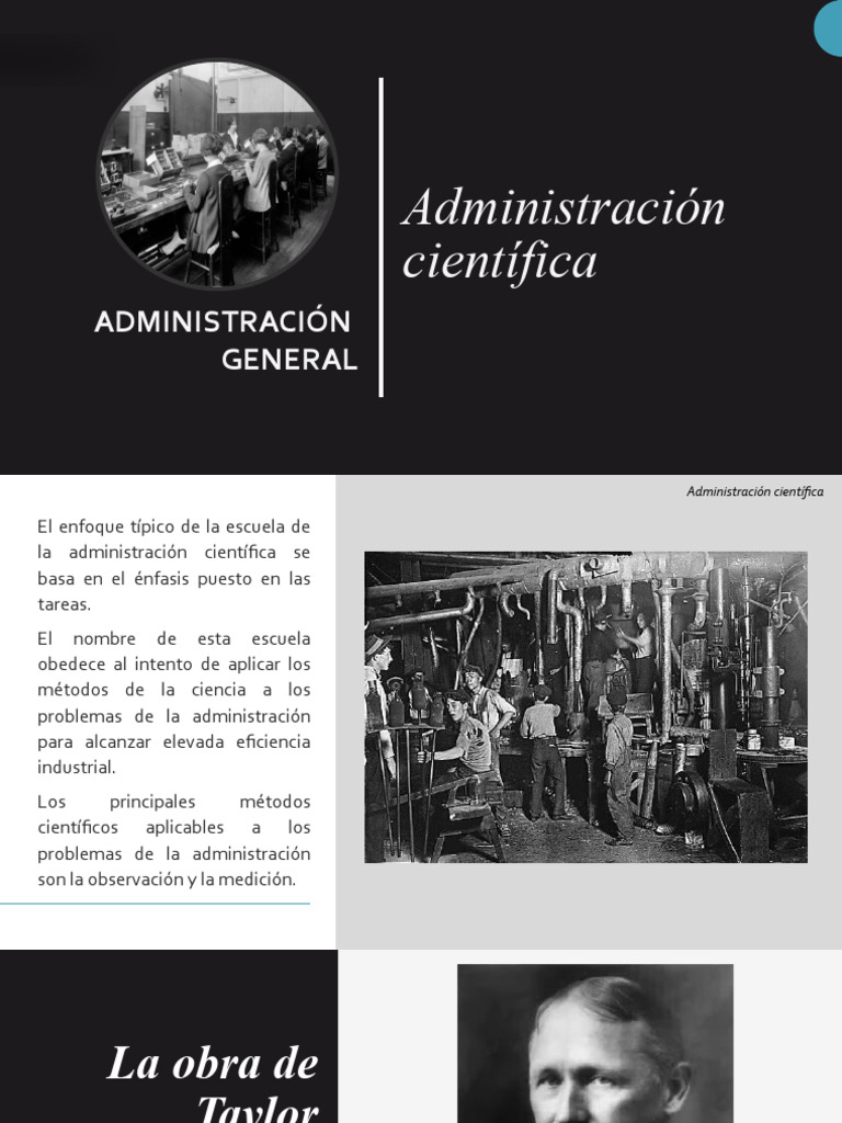 Introducción a la Admón. Científica | PDF | Business | Negocios económicos