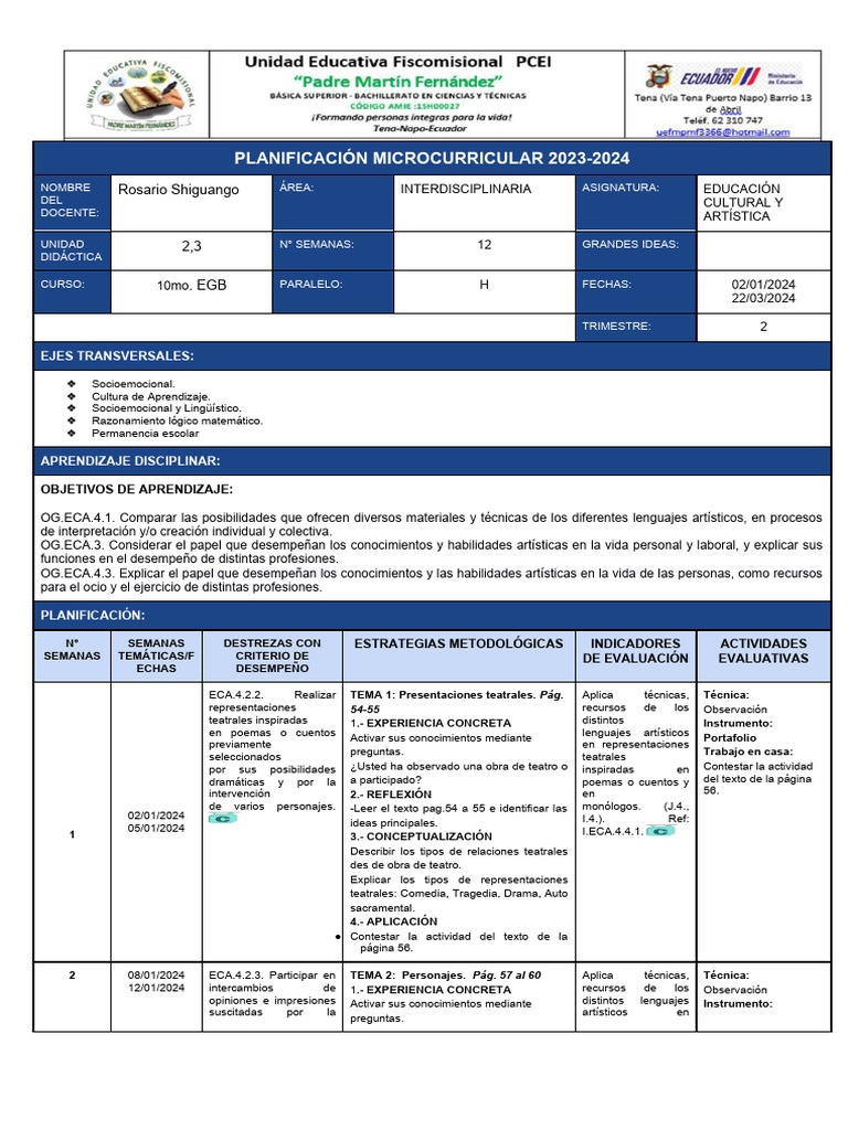 PMC - Eca - 10mo II Trim.. | PDF