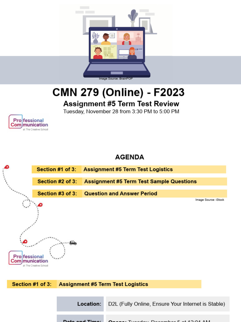 CMN 279 (Online) - A5 Term Test Review - F2023 | PDF | Rhetoric | Argument