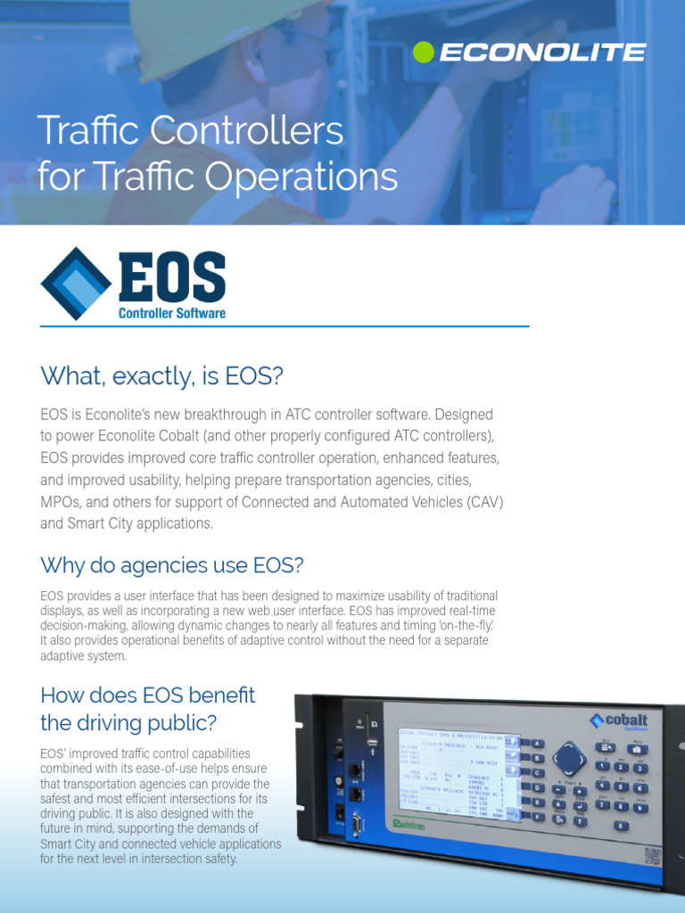 Econolite EOS Controller Software | PDF | Usability | User Interface