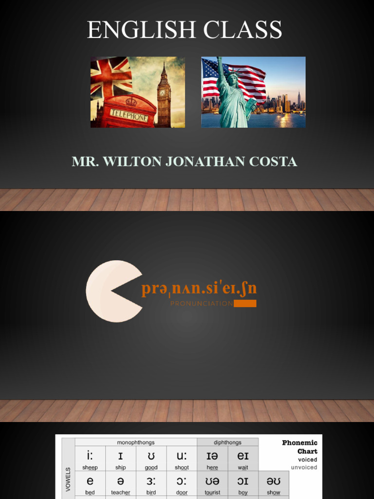 Pronunciation - Simple Present - 1ºem | PDF | Linguistics | Phonetics