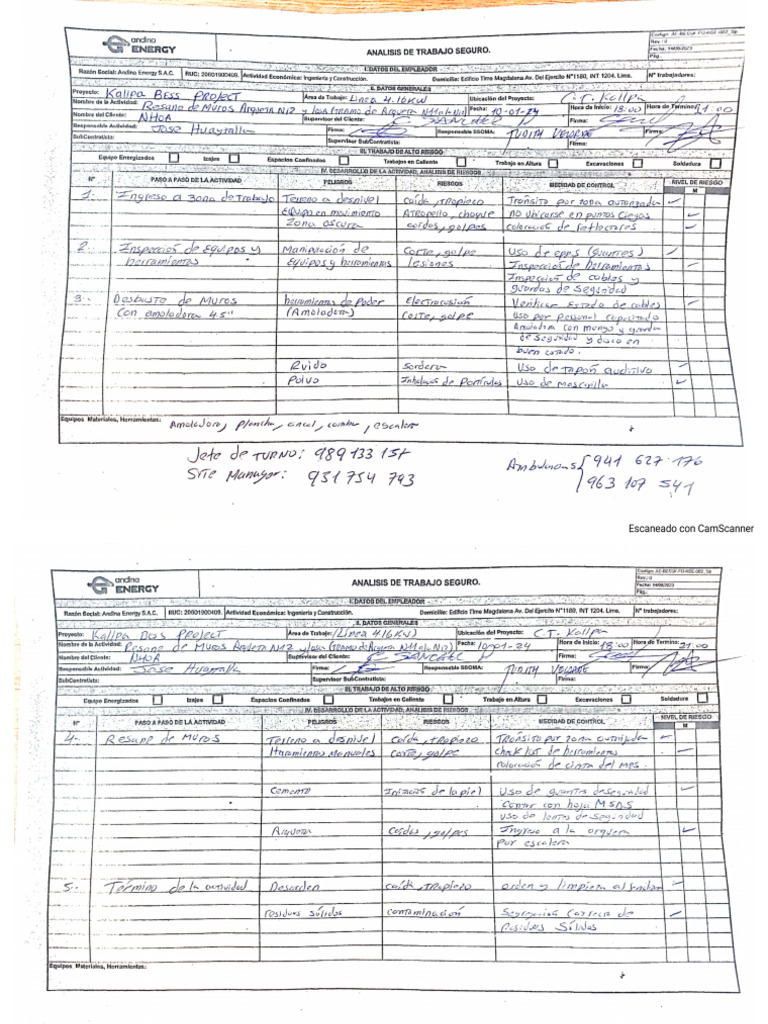 Ats de Resane de Muro de La Arqueta N12 | PDF