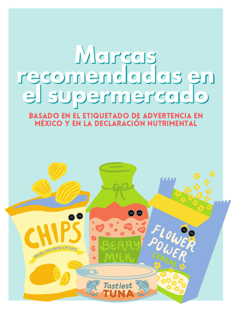 Marcas Recomendadas | PDF | Leche | Alimentos