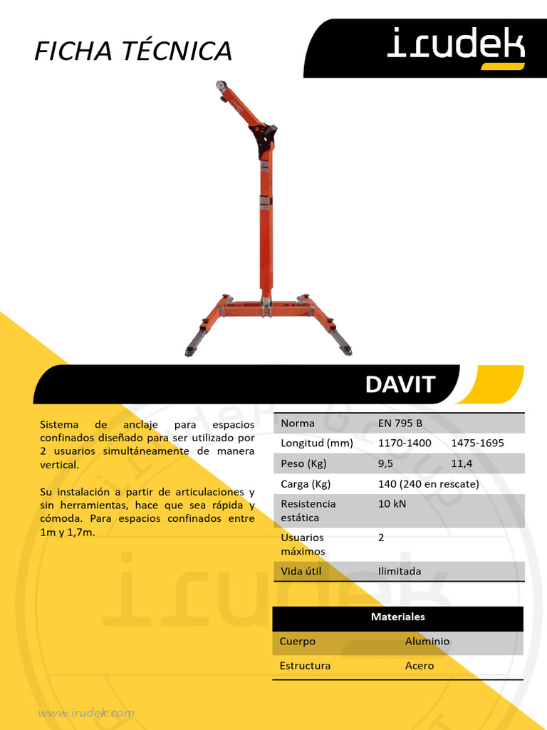 FT-ES-DAVIT-1 | PDF | Ingeniero civil | Bienes manufacturados