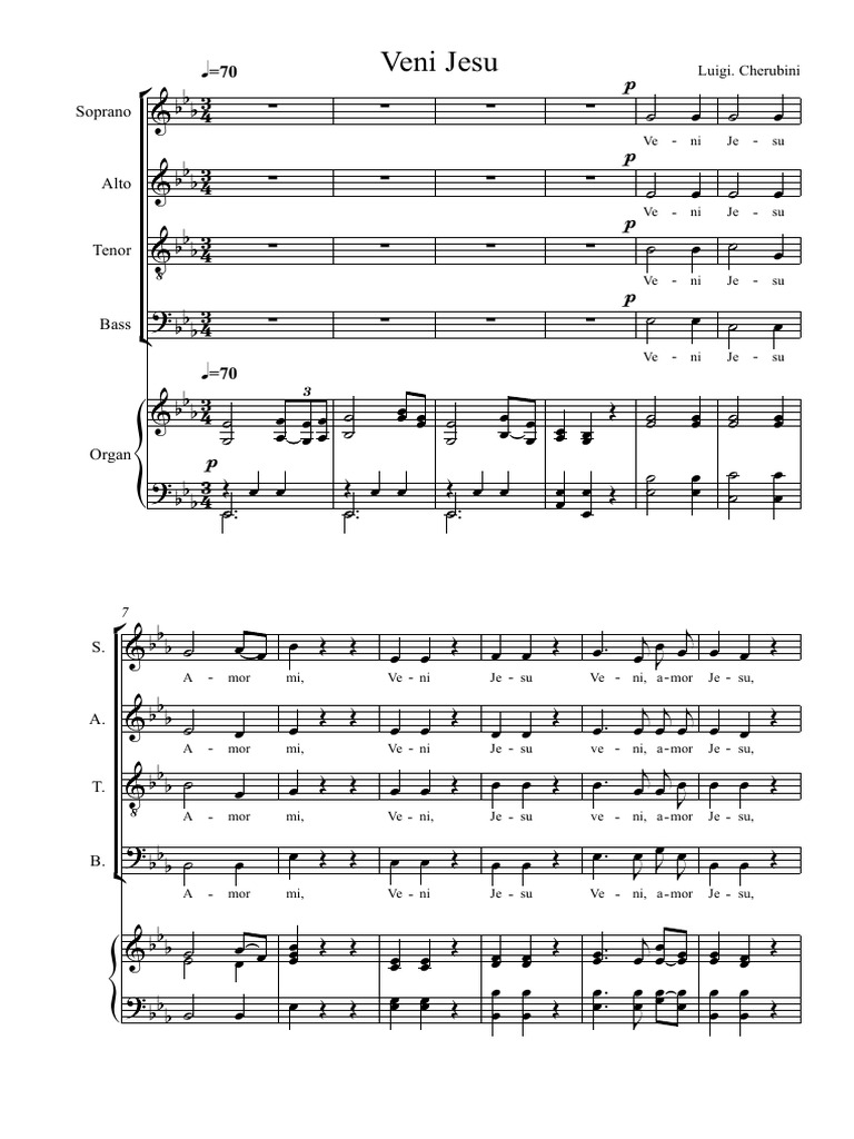 Veni Jesu Amor Mi PDF | PDF