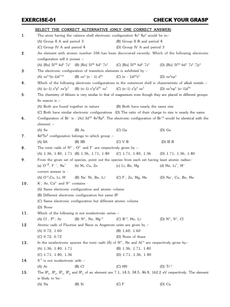 Periodic Table | PDF | Electron Configuration | Transition Metals