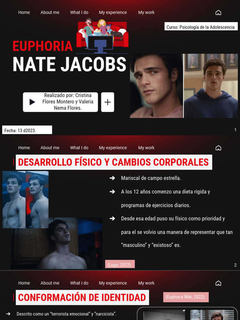 Euphoria - Nate Jacobs | PDF