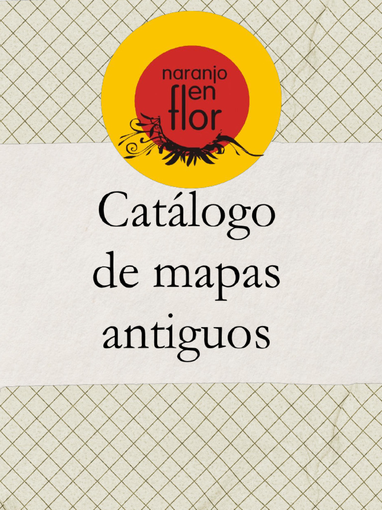 Catálogo Mapas Ant. | PDF