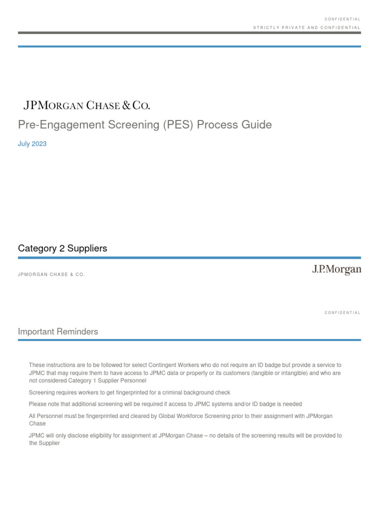 Vendor Initiation Guide | PDF | Information | Jp Morgan Chase