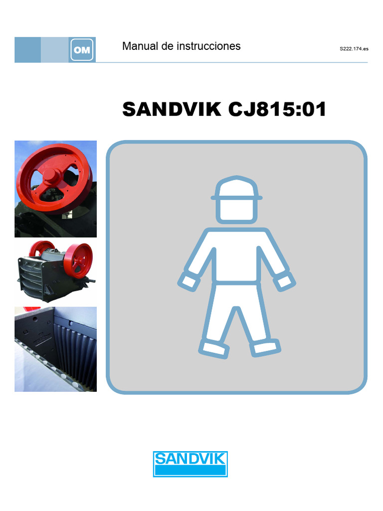 Manual Quebradora Sandvik CJ815-01 - OM - S222.174.Es-03 | PDF ...