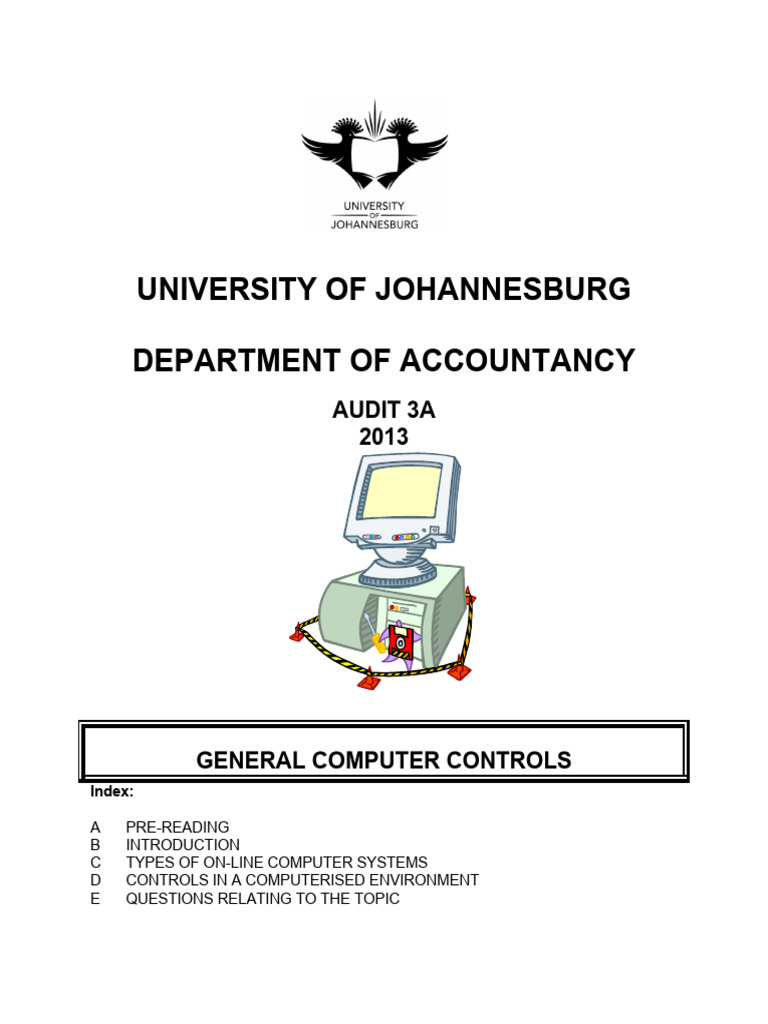 General Computer Controls Module 2013 | PDF | Password | Backup