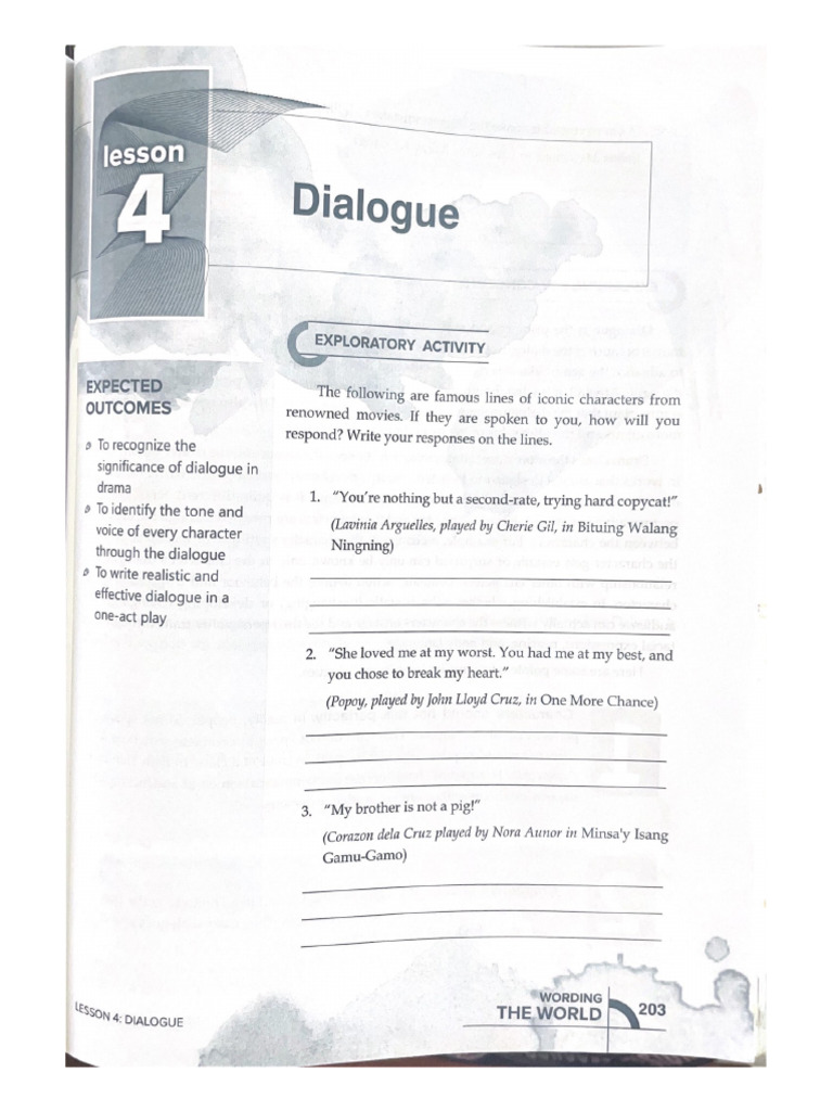 Dialogue | PDF